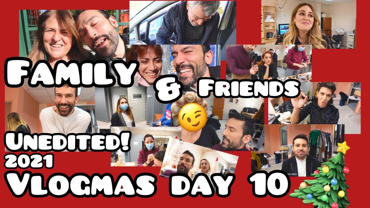 #VLOGMAS2021 #DAY10 Σας Συστήνω Την Οικογένεια Μου Στο Πιο Αμοντάριστο ...