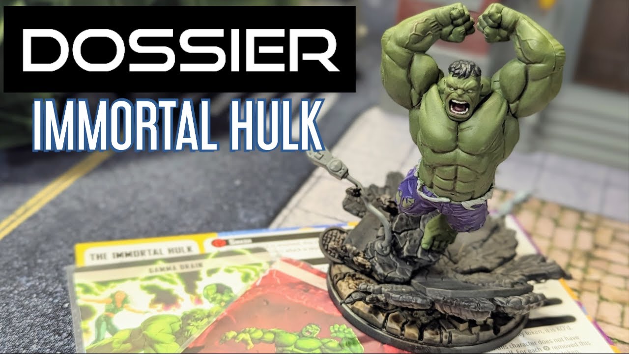 Marvel Crisis Protocol Dossier - Immortal Hulk - YouTube