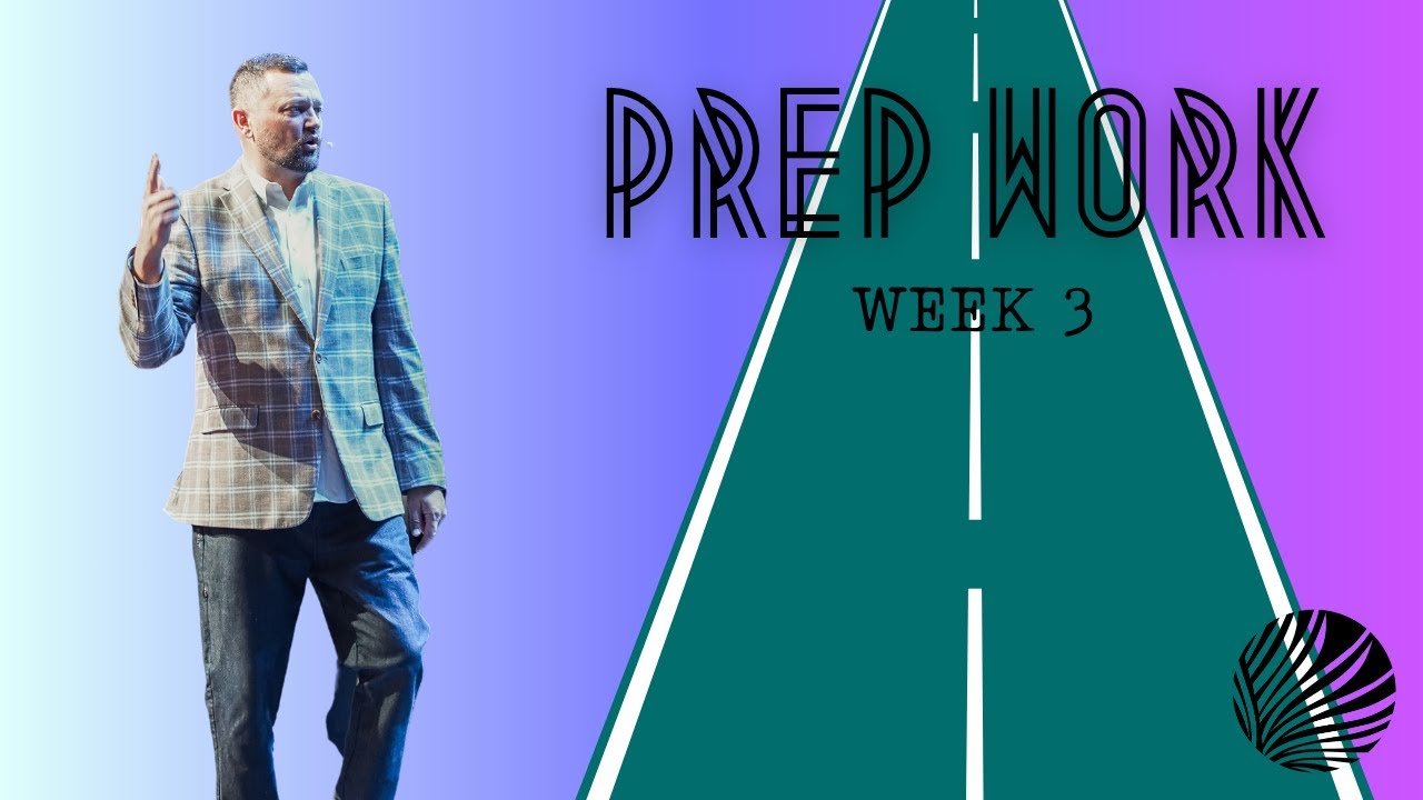 PREP WORK | Week 3 | Nov. 12, 2023 | Bishop Jamie Barfield - YouTube