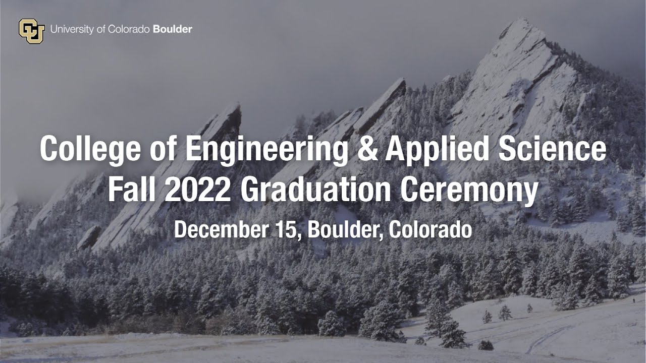 Fall 2022 Engineering & Applied Science Graduation Ceremony - YouTube