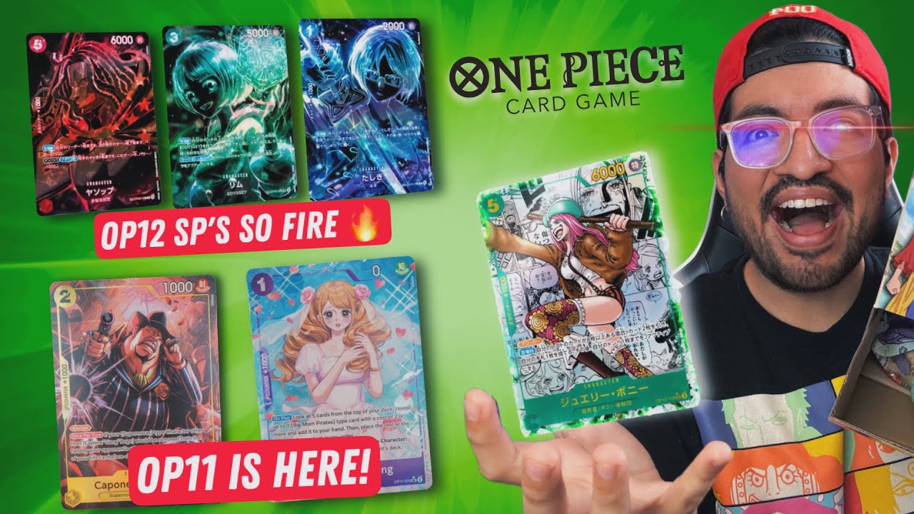 “NEW One Piece OP11 & OP12 Card Reveals! ALT Arts & MANGA Jewelry ...