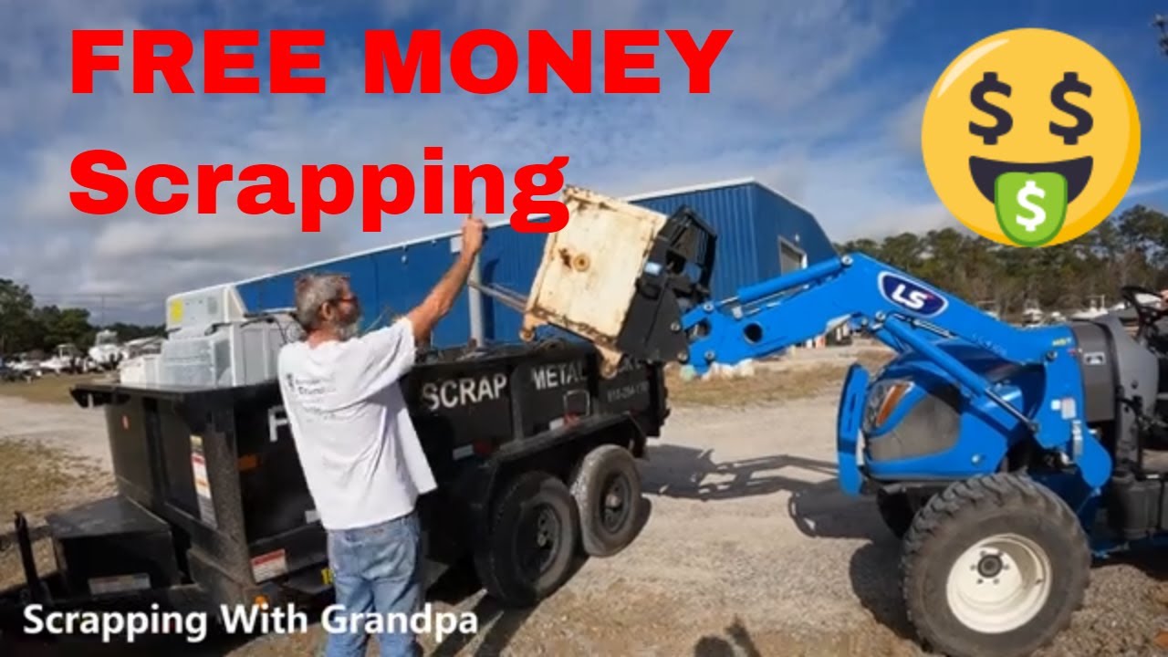 2 Loads Of Scrap Metal 1 Day - YouTube