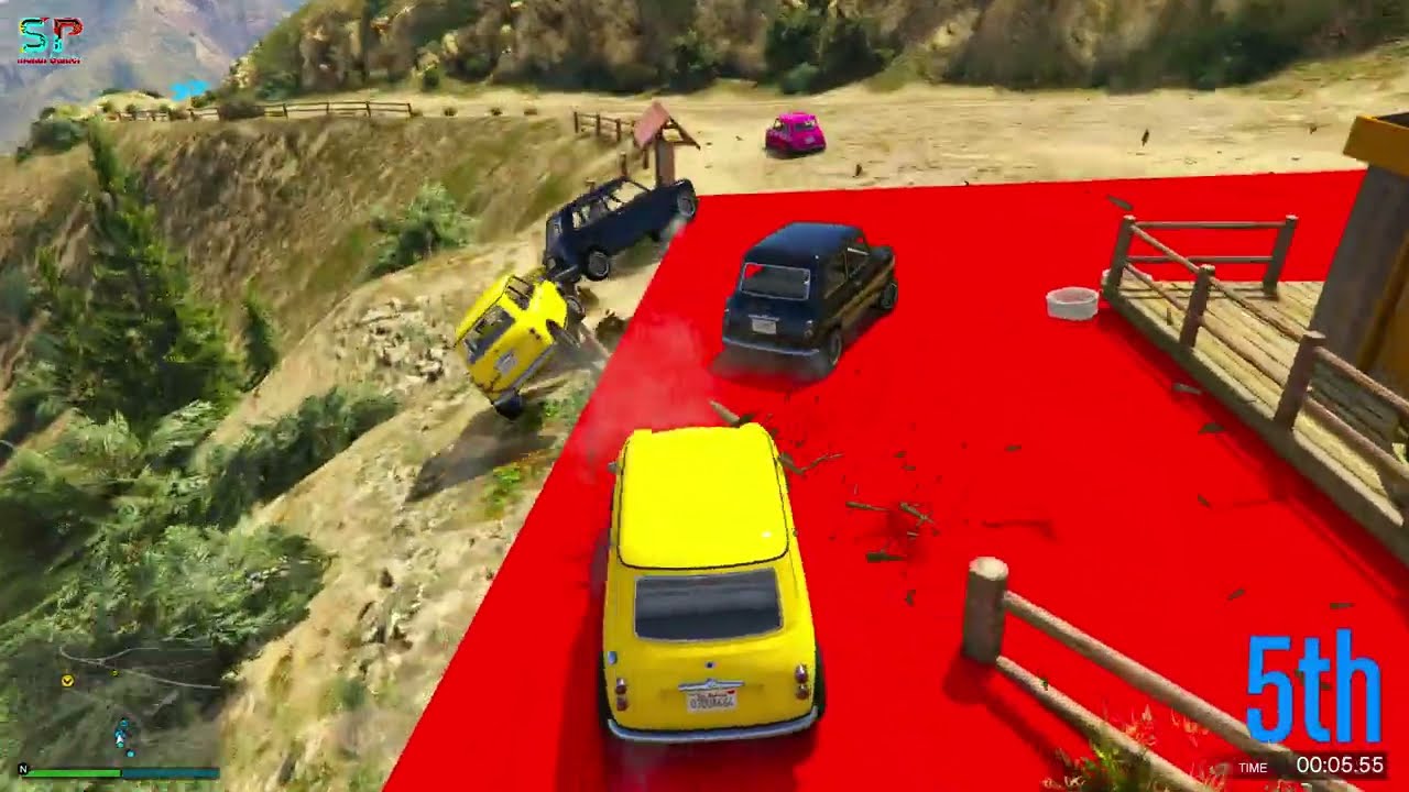 "🔥 Extreme GTA V Car Stunt Race & Parkour Madness LIVE! 🚗💨" Day 31 ...