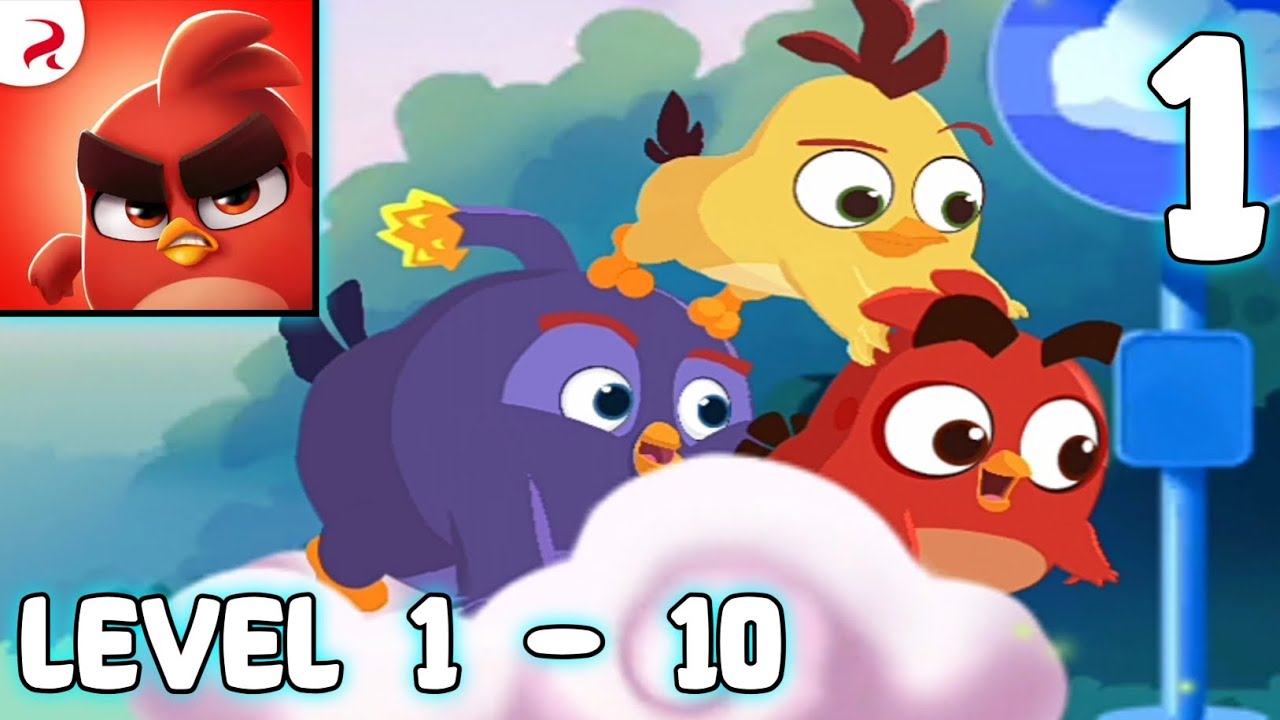 Ladang Impian Level 1 - 10 - Angry Birds Dream Blast gameplay video ...