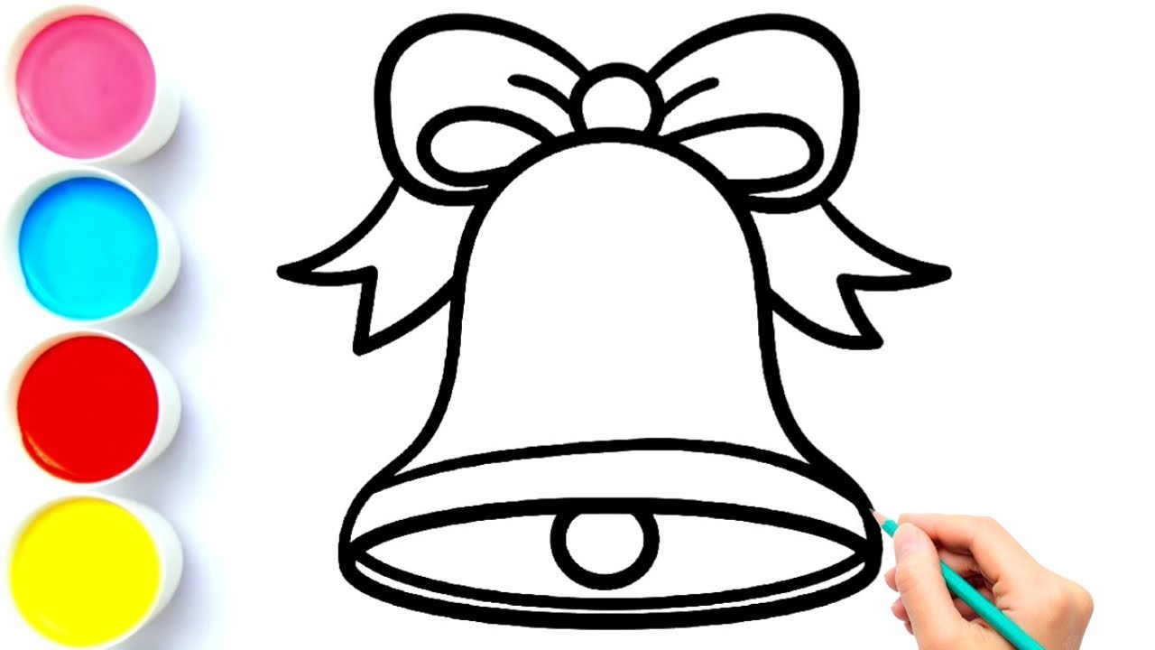 How to Draw Jingle Bell | Jingle Bell Drawing | Jingle Bell | Draw ...