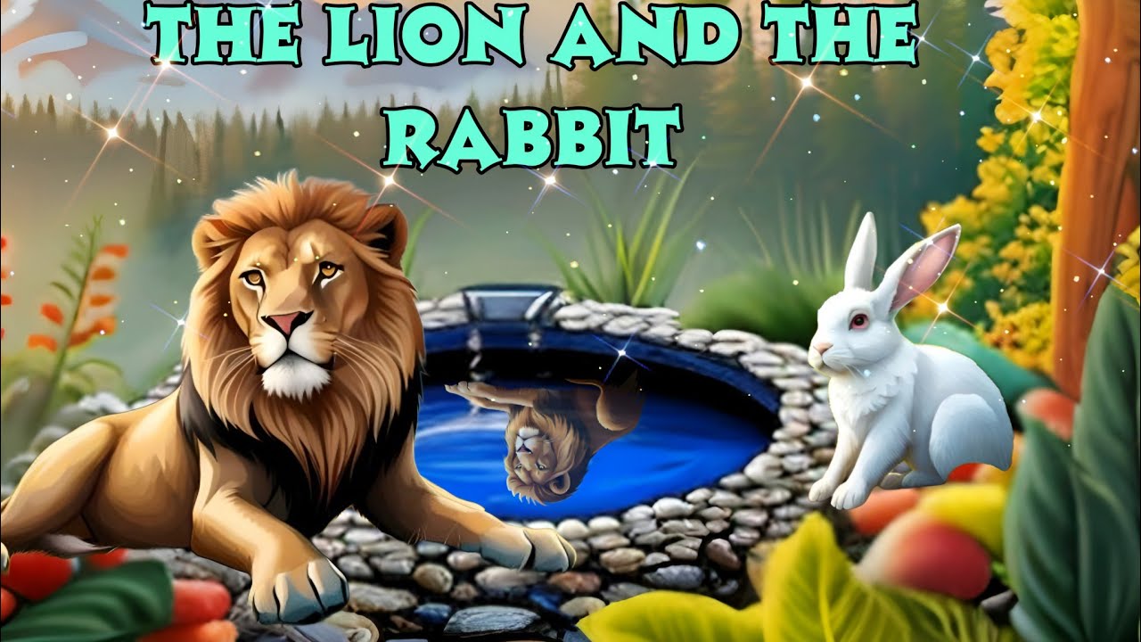 🦁 The Lion and 🐰the Rabbit | English story | moral educational ...