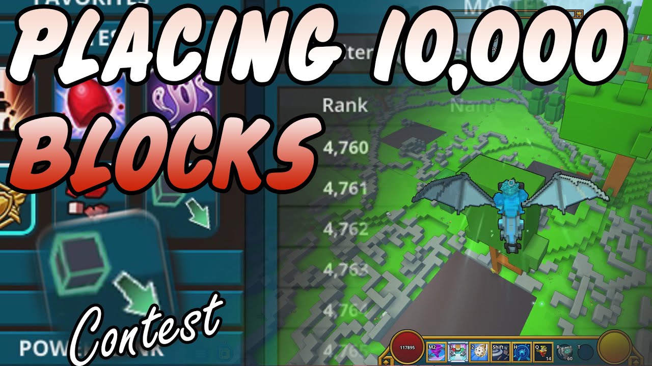 Placing 10,000 Blocks in Trove Quickly - YouTube