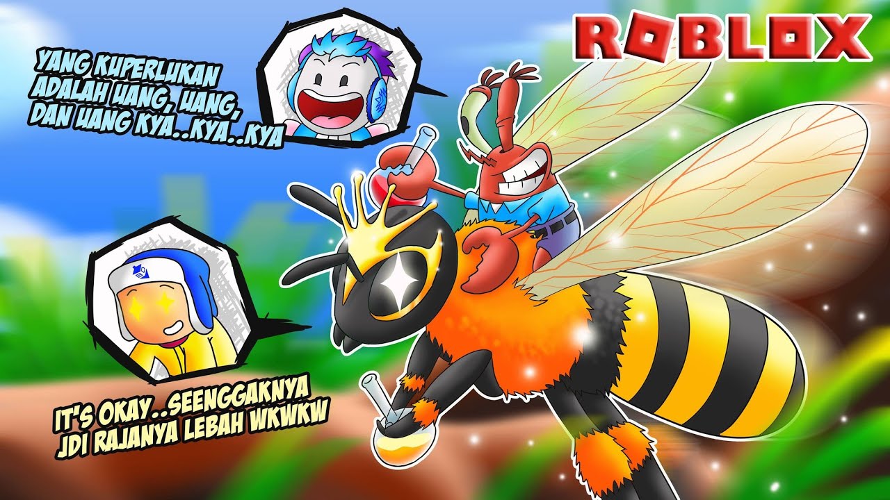 BERHASIL!! RAMUAN BUAT KITA JADI MR.CRAB DAN RAJA LEBAH TERBESAR DI ...