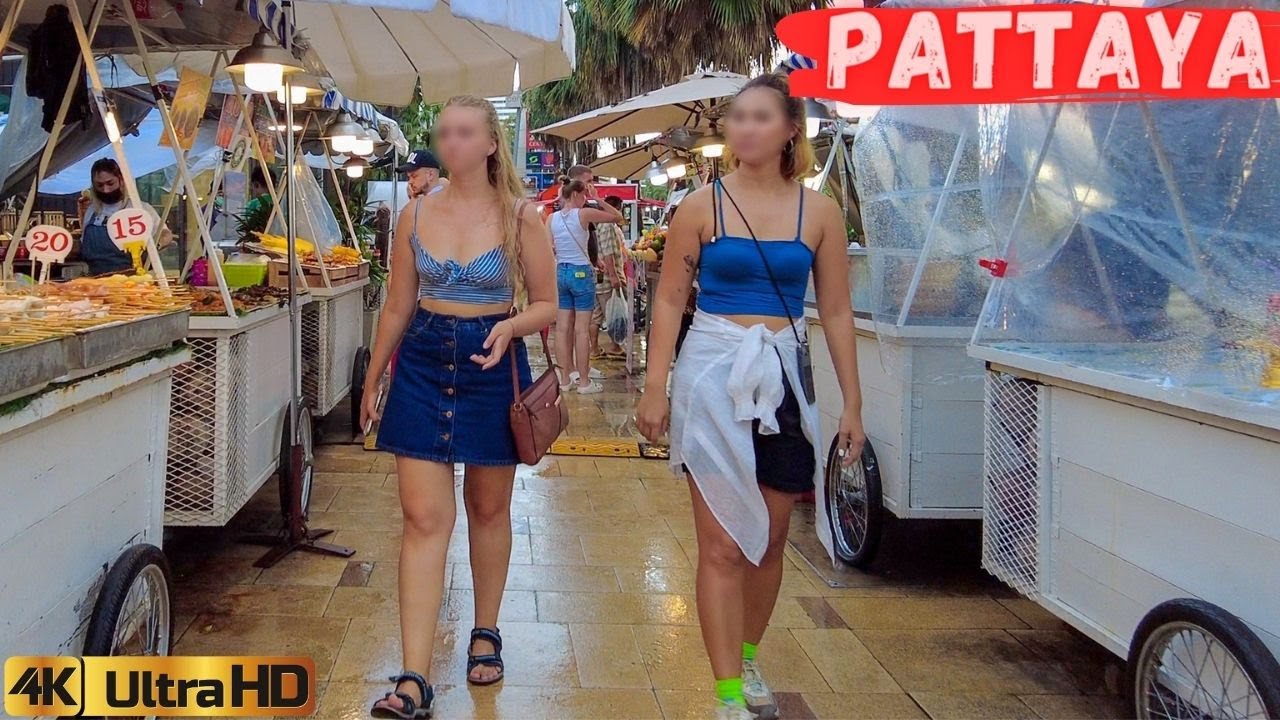 Pattaya Beach Road Scenes - October 2022 Thailand - YouTube