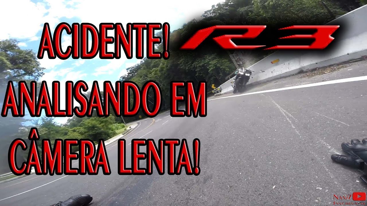 Yamaha YZF-R3, Acidente! Analises! - YouTube