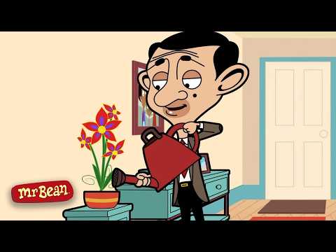 Mr Bean vs A Very Important Plant 🌱😂 | Mr Bean Animated Season 4 | Funny Clips | Mr Bean