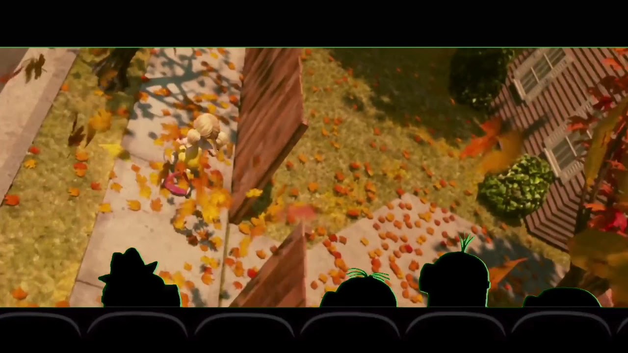 Watch the monster house trailer (2006) with minions - YouTube