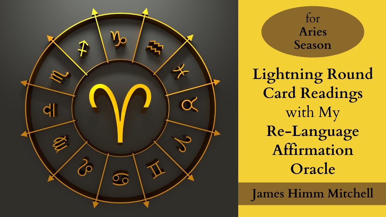 Lightning Round Oracle Card Readings for Aries Season - YouTube