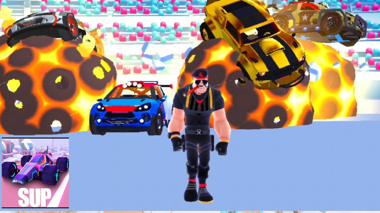 Playing sup multiplayer game and win#car racing - YouTube