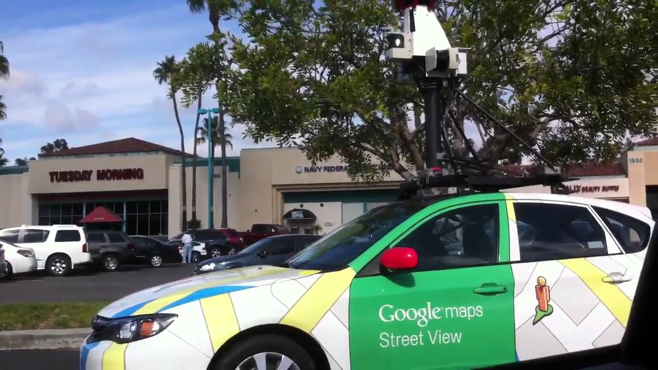 HD Google Street View Car 2nd Sighting - YouTube