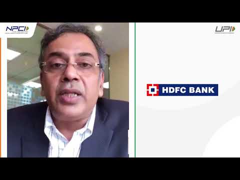 Mr. Parag Rao launches HDFC Bank's UPI AUTOPAY - YouTube