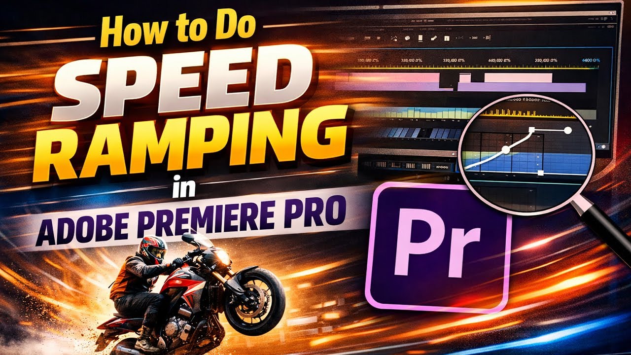 How to Speed Ramp Videos in Adobe Premiere Pro? (Beginners Guide) - YouTube