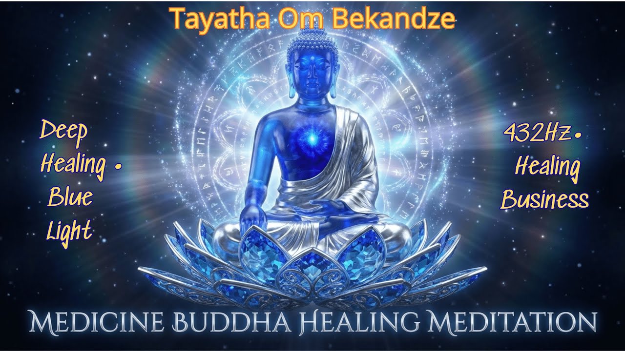 Medicine Buddha Healing Mantra – Tayatha Om Bekandze • Blue Light ...