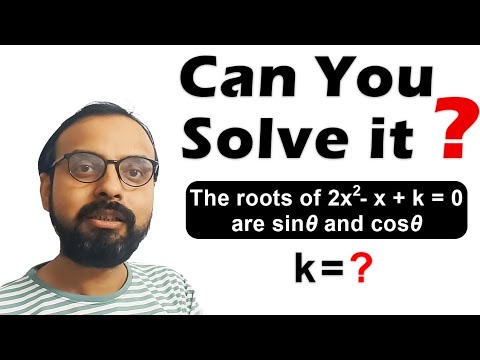 How to Solve this crazy hard question ? || Quadratic equation ...