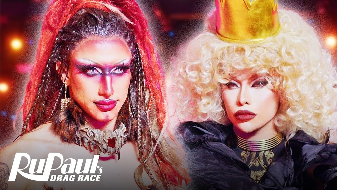 Gala Varo and Eva Le Queen’s “Take On Me” Lip Sync 🤘 RuPaul’s Drag Race ...