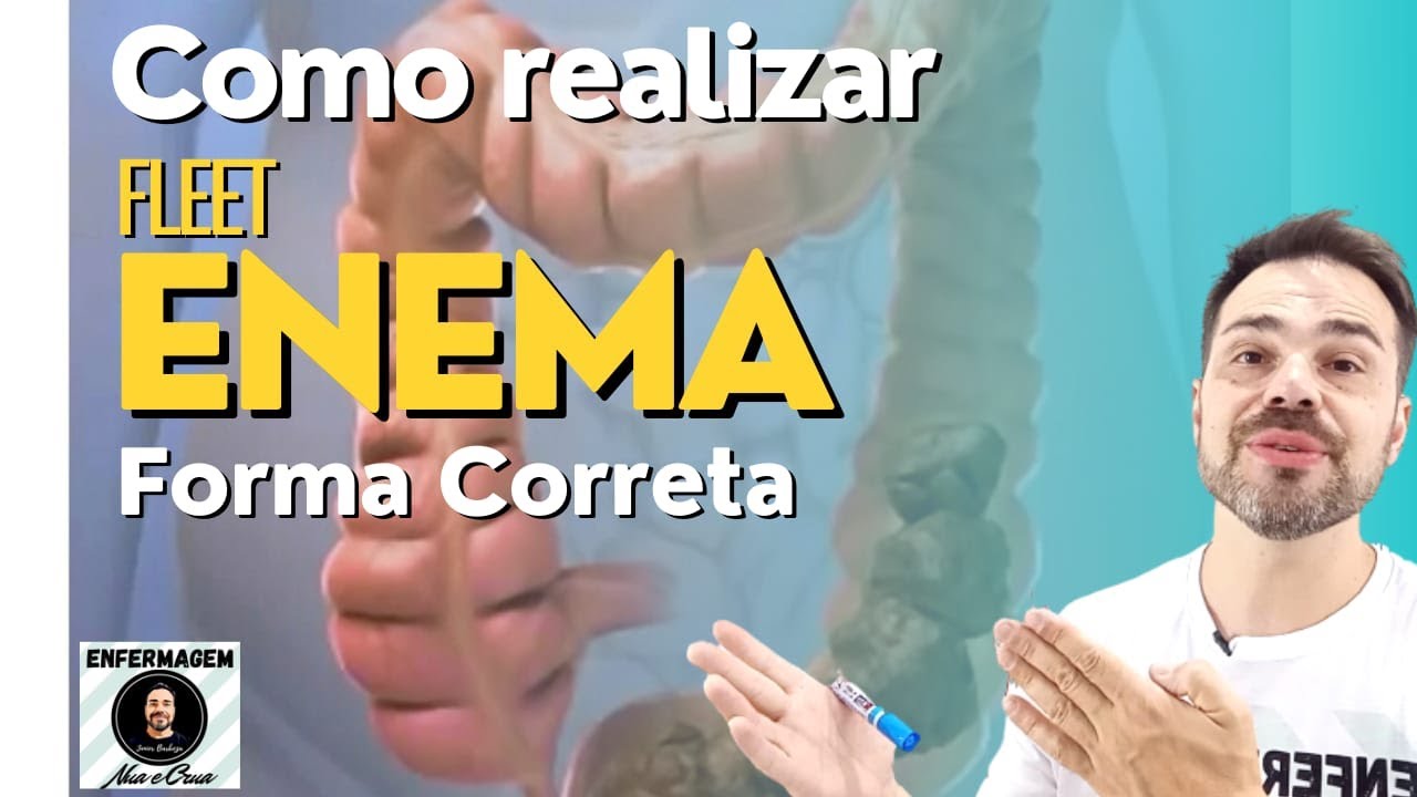 Como INSTALAR um ENEMA de forma correta - ENFERMAGEM - YouTube