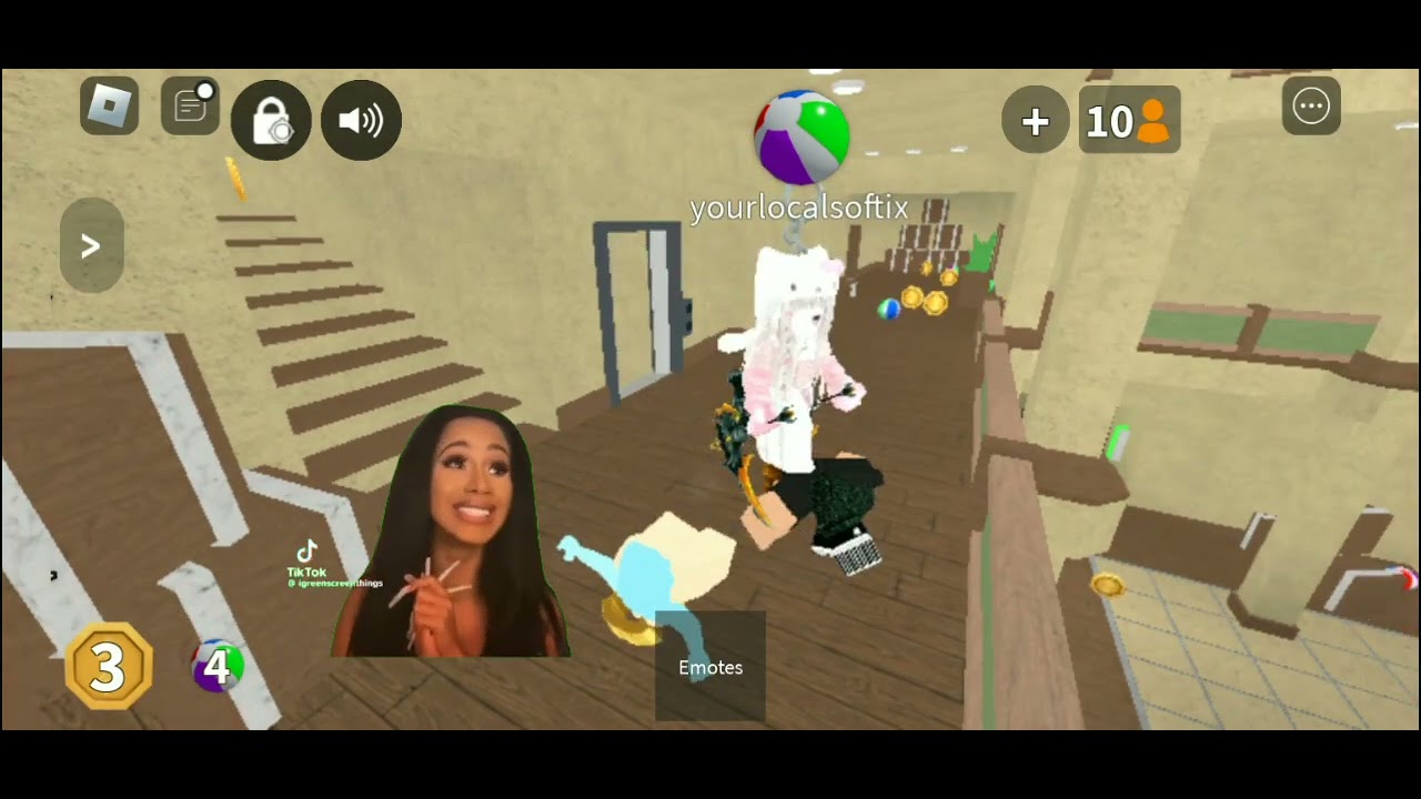 first try in Roblox. playing mm2. - YouTube