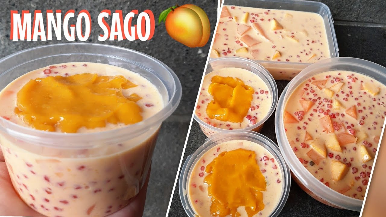 MANGO SAGO 🥭 || DESSERT MANGGA || MUDAH DAN PRAKTIS || VIRAL || ENAK ...