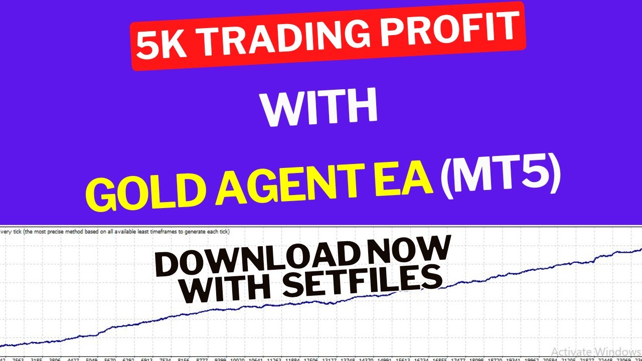 GOLD AGENT EA MT5: Download Best Trading Robot #GBPUSD #forexea - YouTube