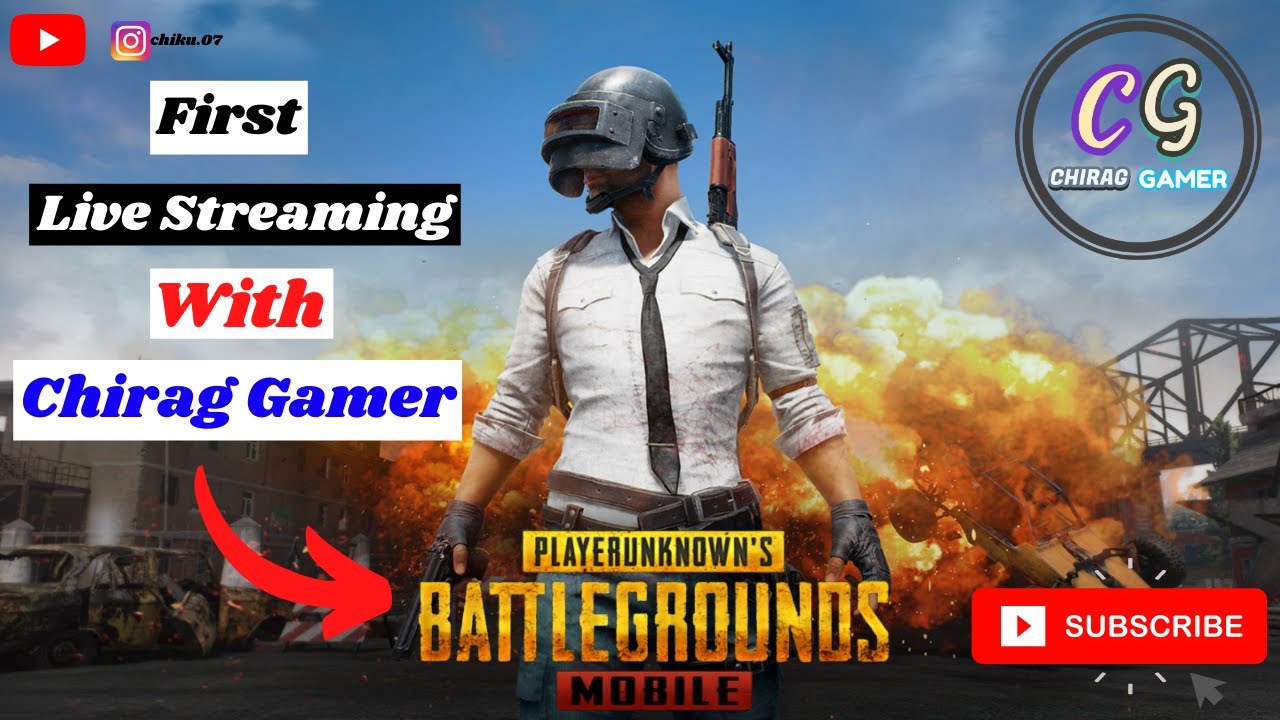 pubg mobile live stream for Chirag Gamer - YouTube