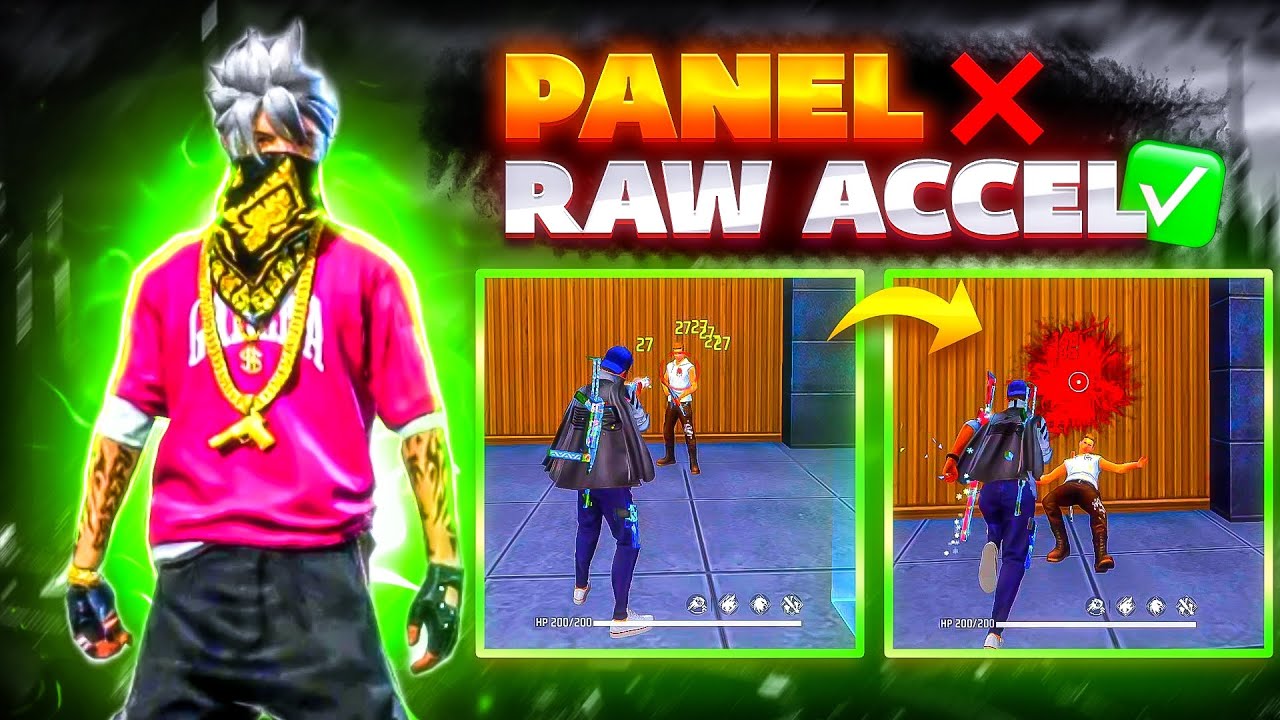 RAW ACCEL : THESE RAW ACCEL SETTINGS ARE BETTER THAN PANEL - YouTube