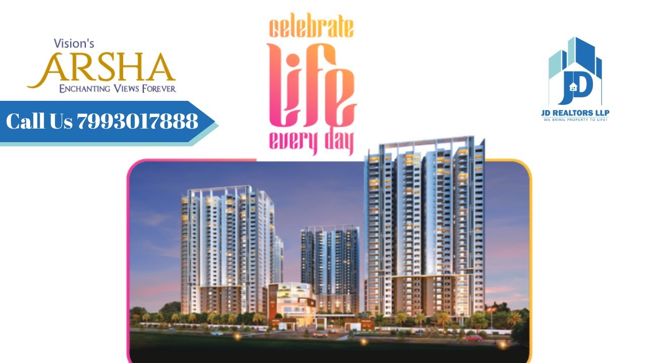 Vision's Arsha Luxury Gated Community in Tellapur | 2/3 bhk flat for ...