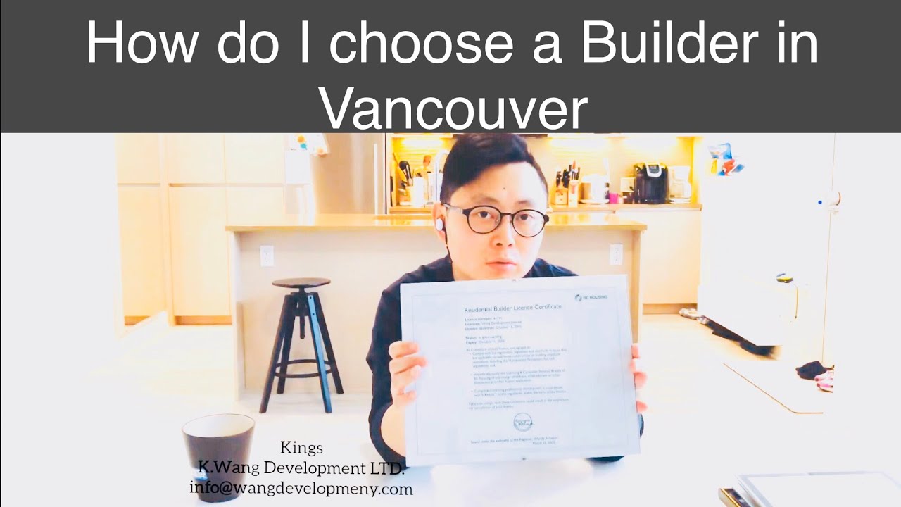 How to choose your Builder, Kings Talk about How to Choose Your Builder ...