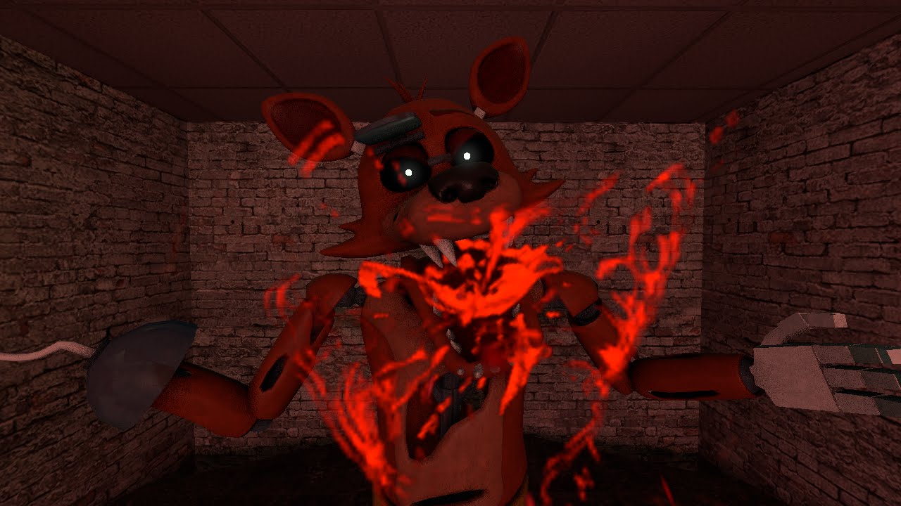 Foxy Fan Made JumpScare FNAF SFM - YouTube