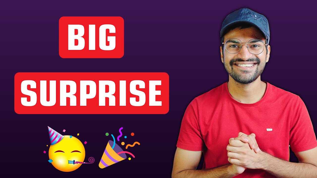 BIG SURPRISE 🥳 | Important Announcement 🔥 | New Update MUST WATCH | Gaurav Suthar - YouTube