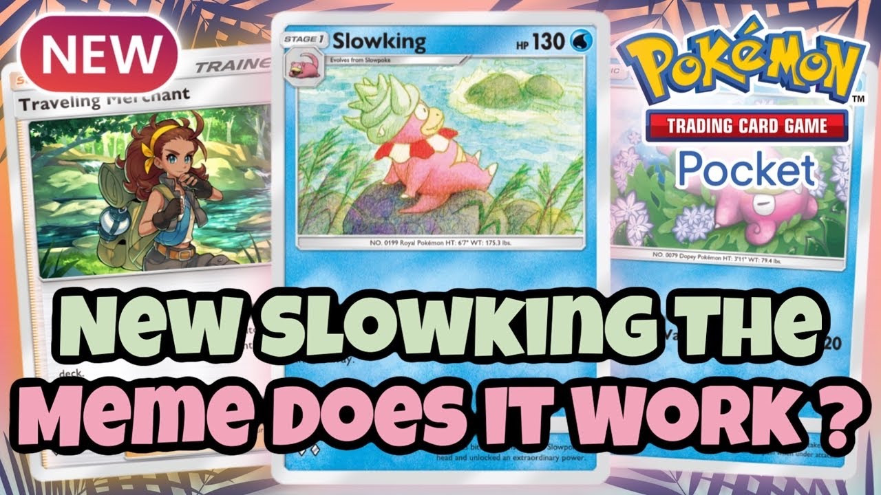 NEW Slowking The Meme Does It Work? | Pokémon TCG Pocket - YouTube