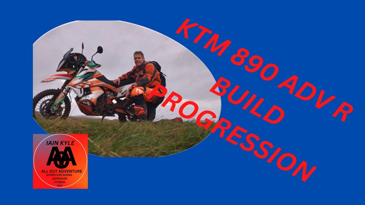 2022 KYM 890 Adventure R Build - YouTube