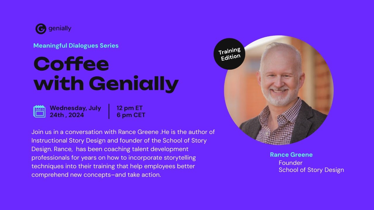 Coffee with Genially ☕and Rance Greene - YouTube