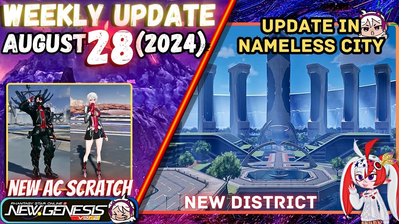 [PSO2:NGS] - AUGUST_28 UPDATE 2024 (😤Steam) - YouTube