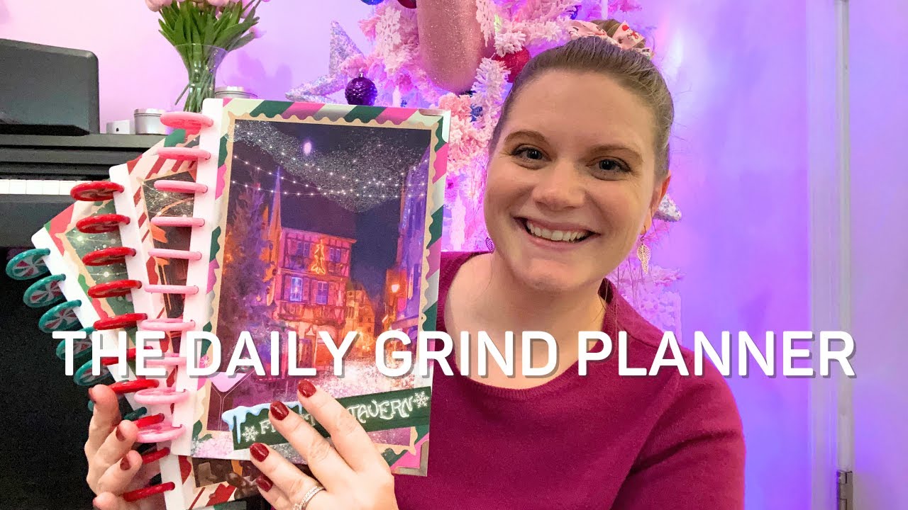 JOLIDAYS UNBOXING | The Daily Grind Planner Holiday Collection - YouTube