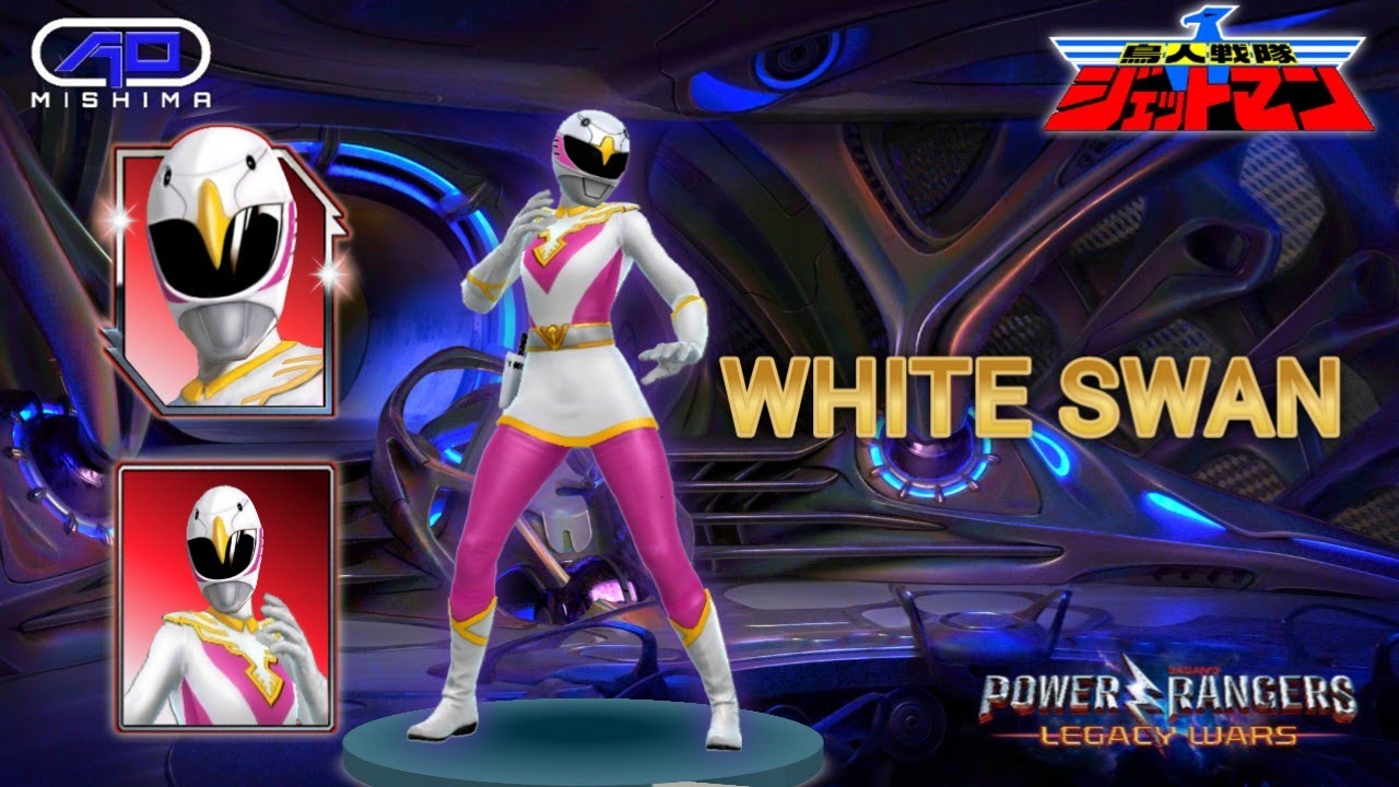 White Swan (Choujin Sentai Jetman) with Character Card - YouTube