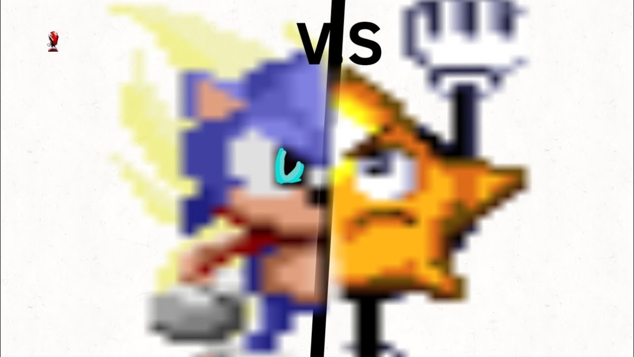 Sonic VS Ristar (улучшенная версия) - YouTube