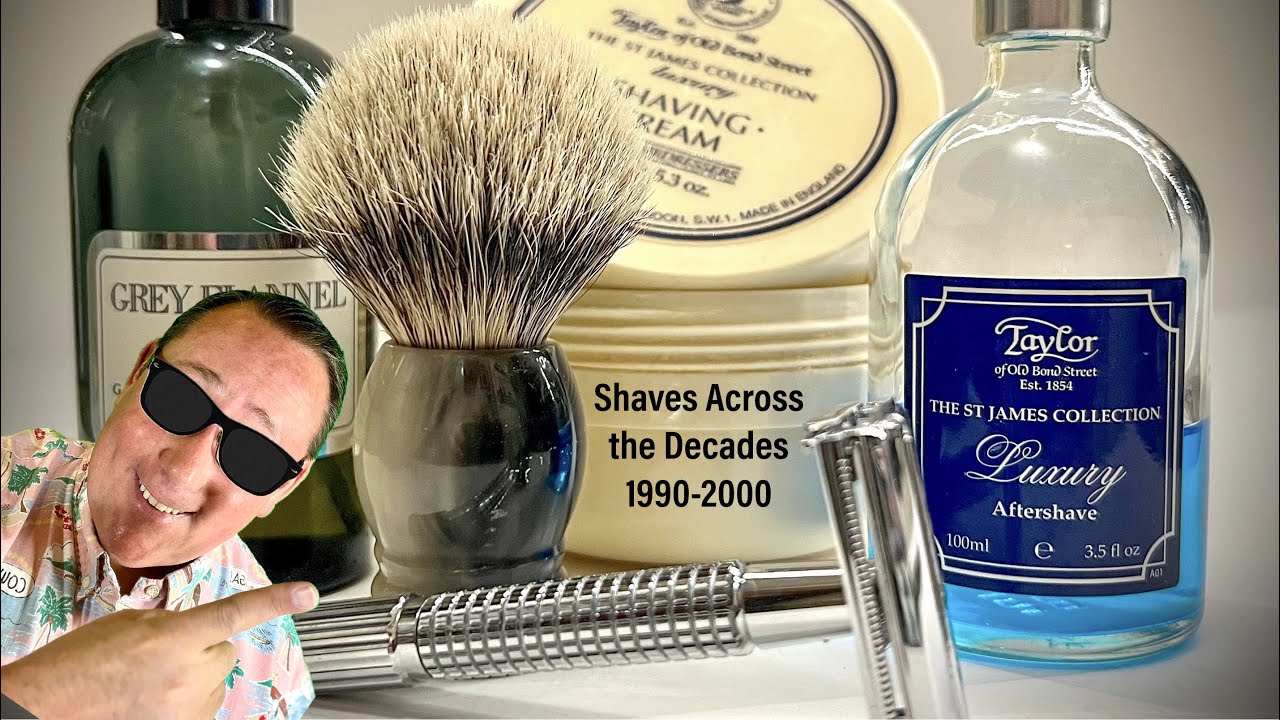 Shaves Across the Decades Part 11: 1990-2000 - YouTube