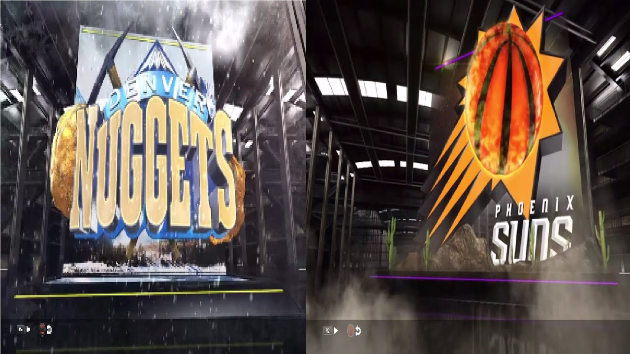 EA Sports NBA Live 16 Denver Nuggets v Phoenix Suns - YouTube