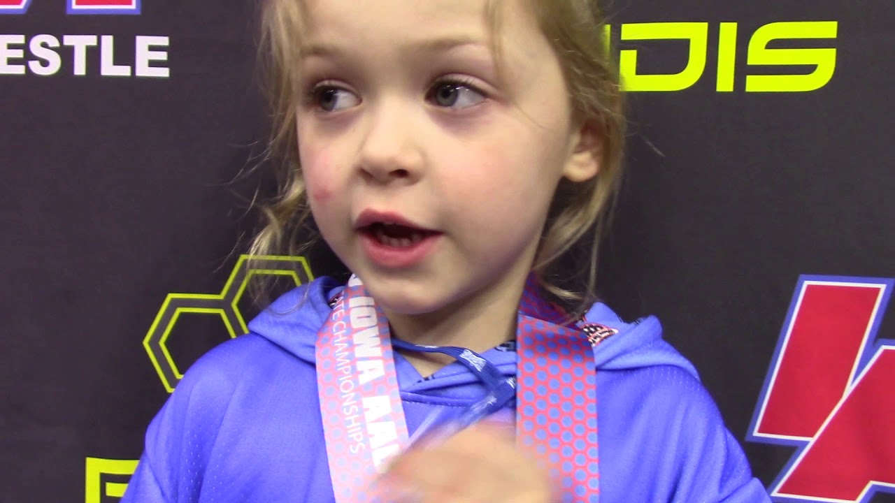 Hallie Cook of Rails Wrestling Club - YouTube