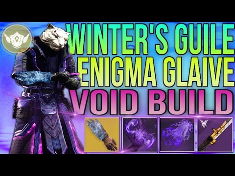 This WINTER'S GUILE + ENIGMA GLAIVE Void WARLOCK BUILD Will Be ...