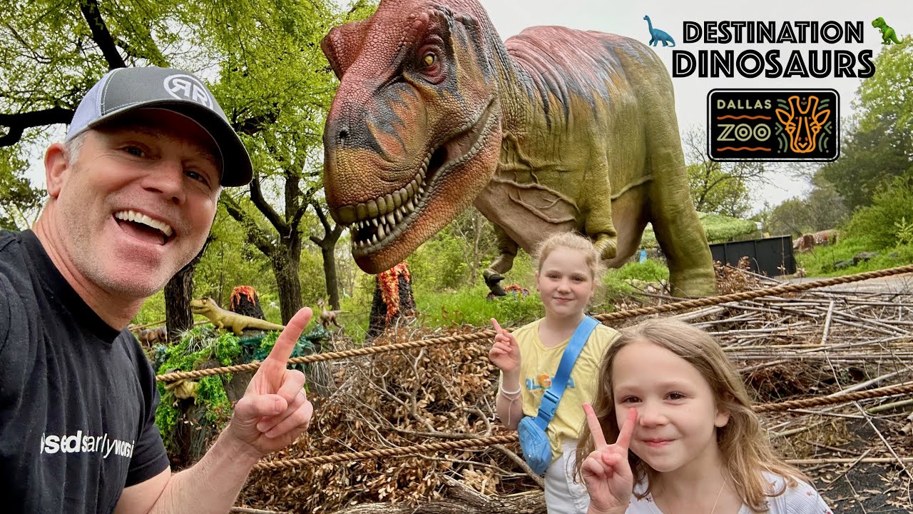 Destination: Dinosaurs at The Dallas Zoo! - YouTube