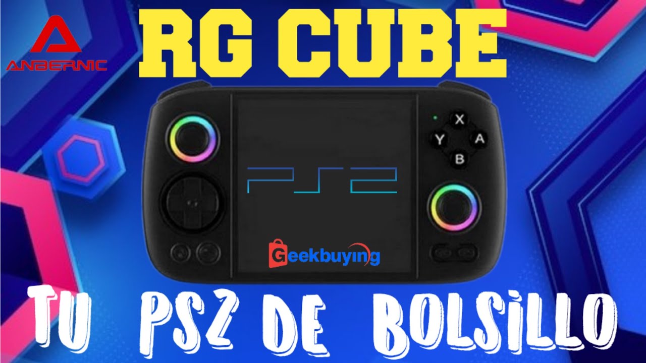 La RG CUBE puede ser 🤜 tu PS2 de BOLSILLO 🚀 TUTORIAL Nethersx2 # ...
