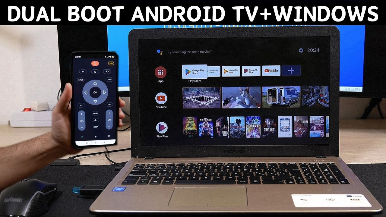 Come installare Android TV in Dual Boot con Windows - YouTube