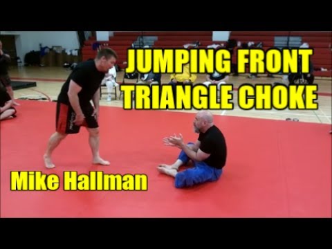 JUMPING FRONT TRIANGLE CHOKE by Mike Hallman - YouTube