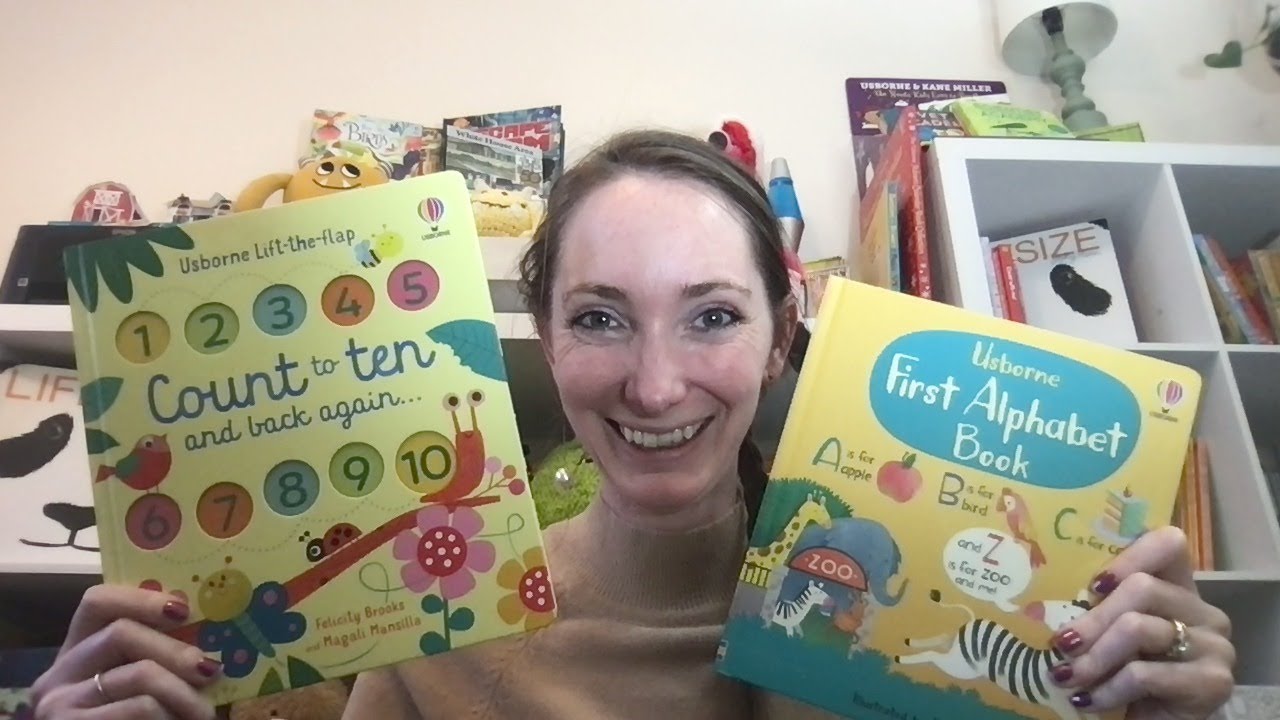 First Alphabet Book and Lift-the-Flap Count to Ten - Usborne Books ...